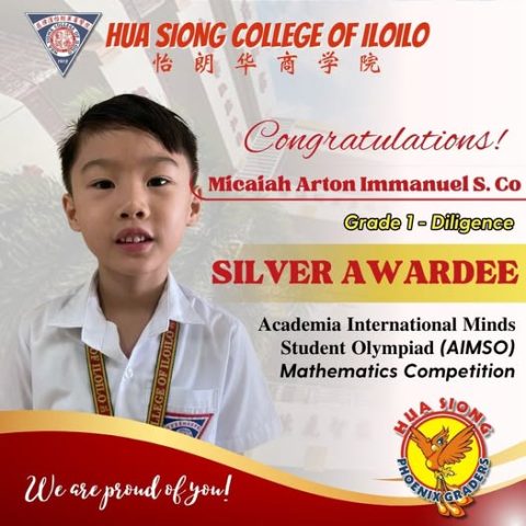 𝐇𝐮𝐚 𝐒𝐢𝐨𝐧𝐠 𝐋𝐞𝐚𝐫𝐧𝐞𝐫 𝐒𝐡𝐢𝐧𝐞𝐬 𝐰𝐢𝐭𝐡 𝐒𝐢𝐥𝐯𝐞𝐫 𝐀𝐰𝐚𝐫𝐝 𝐚𝐭 𝐀𝐈𝐌𝐒𝐎 𝐌𝐚𝐭𝐡𝐞𝐦𝐚𝐭𝐢𝐜𝐬 ...